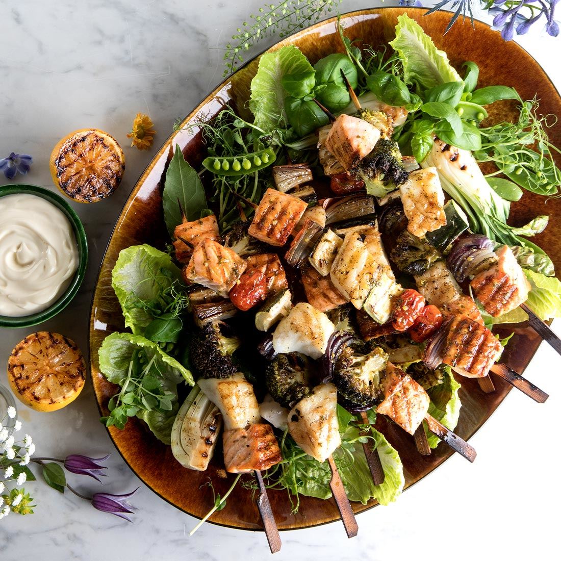 Fiskspett Med Honung Och Aioli Caj P 
